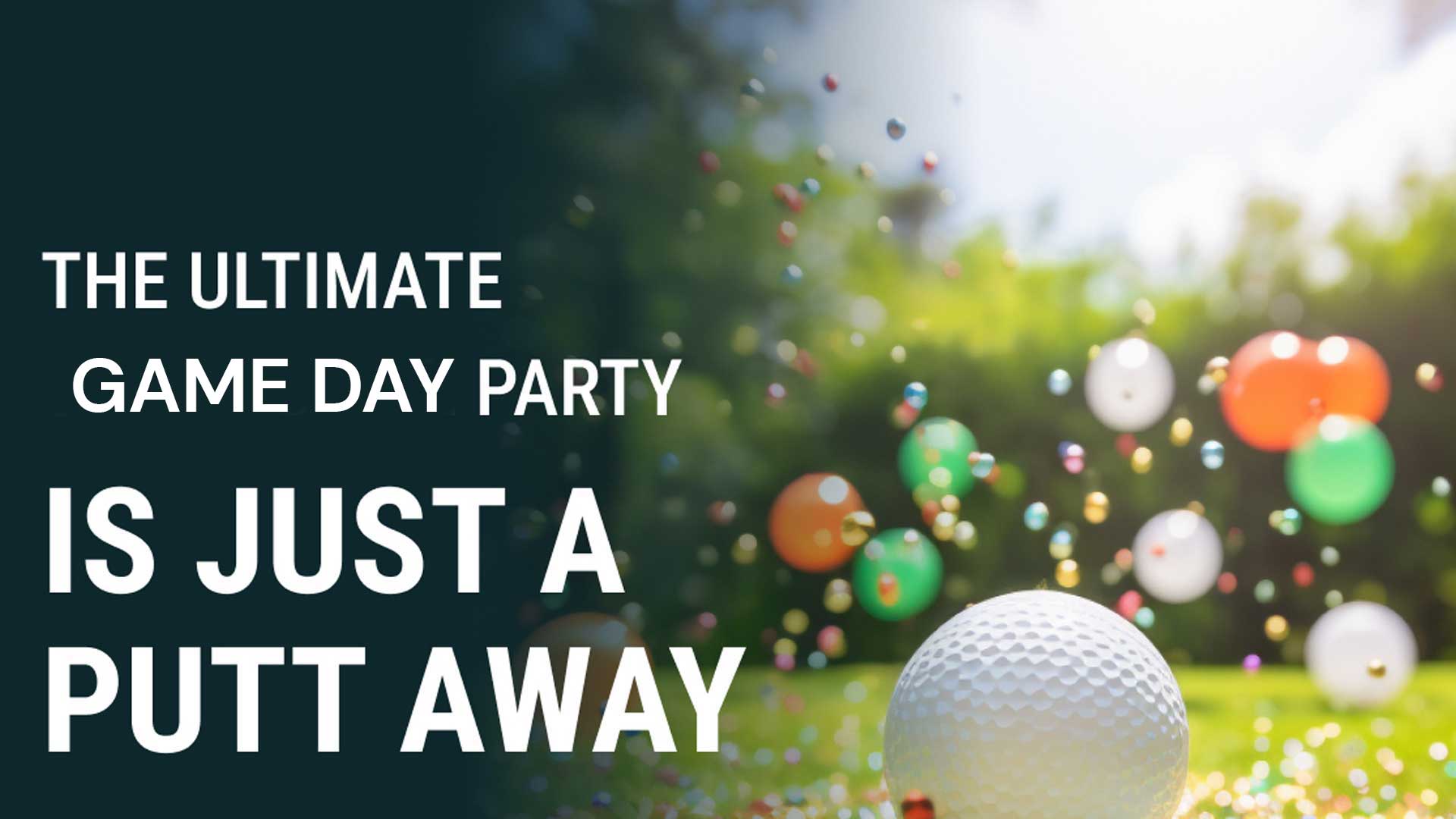 How to Host an Amazing Golf Challenge for Your Big Game Halftime Party ...