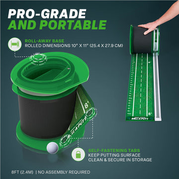 Roll-A-Putt Putting Mat | Perfect Practice Putting Mats