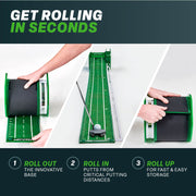 Roll-A-Putt Putting Mat | Perfect Practice Putting Mats