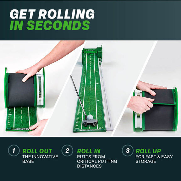 Roll-A-Putt Putting Mat | Perfect Practice Putting Mats